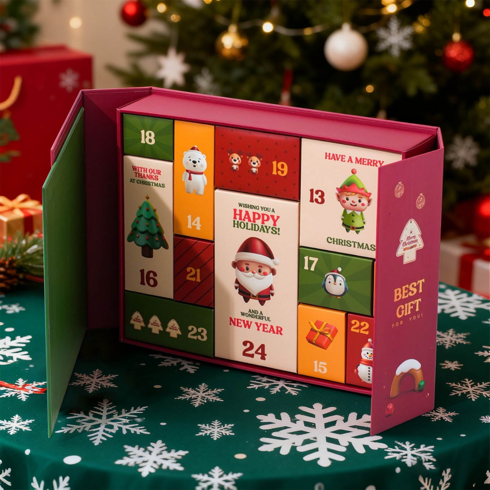 2025 Empty Advent Calendars to Fill 12 Days,Diy Advent Calendar Boxes ...