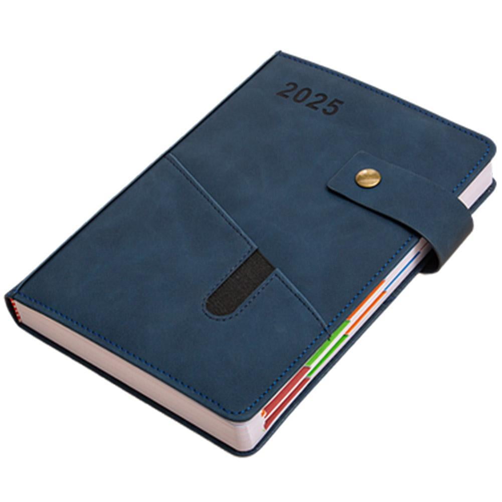 2025 English Agenda A5 Snap-on Notebook Calendar Daily Notebook Planning ν> I3U5 - Walmart.com