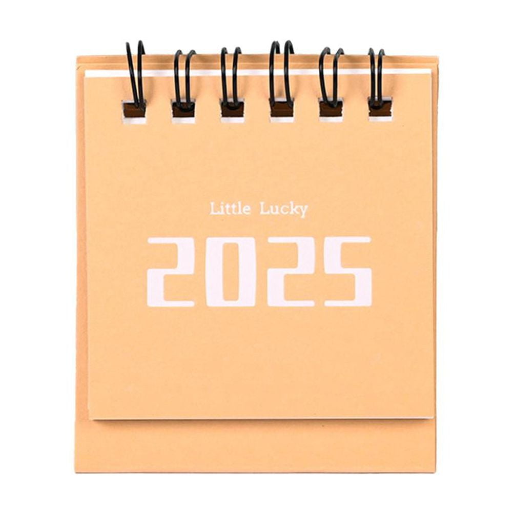 2025 English Color Mini Desk Calendar Memo Calendar Stu Plan Daily I3C4 ...