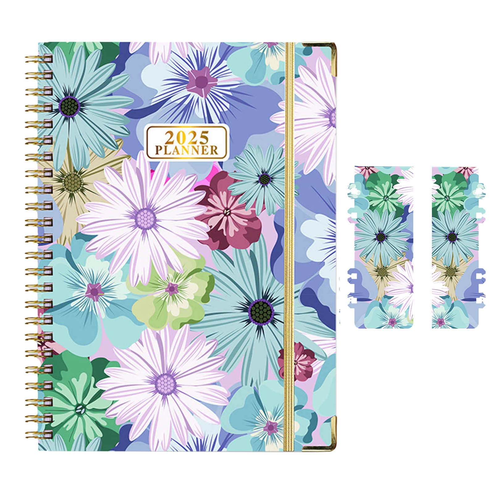 2025 English Notebook Notepad A5 Coil Diary 365 Days Work Schedule In ...