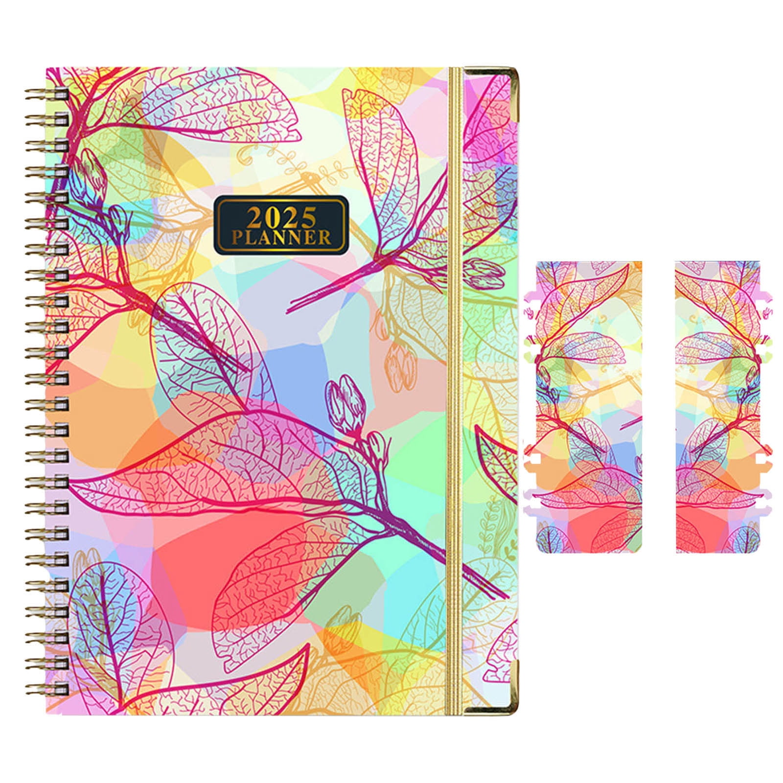 2025 English Notebook Notepad A5 Coil Diary 365 Days Work Schedule In ...