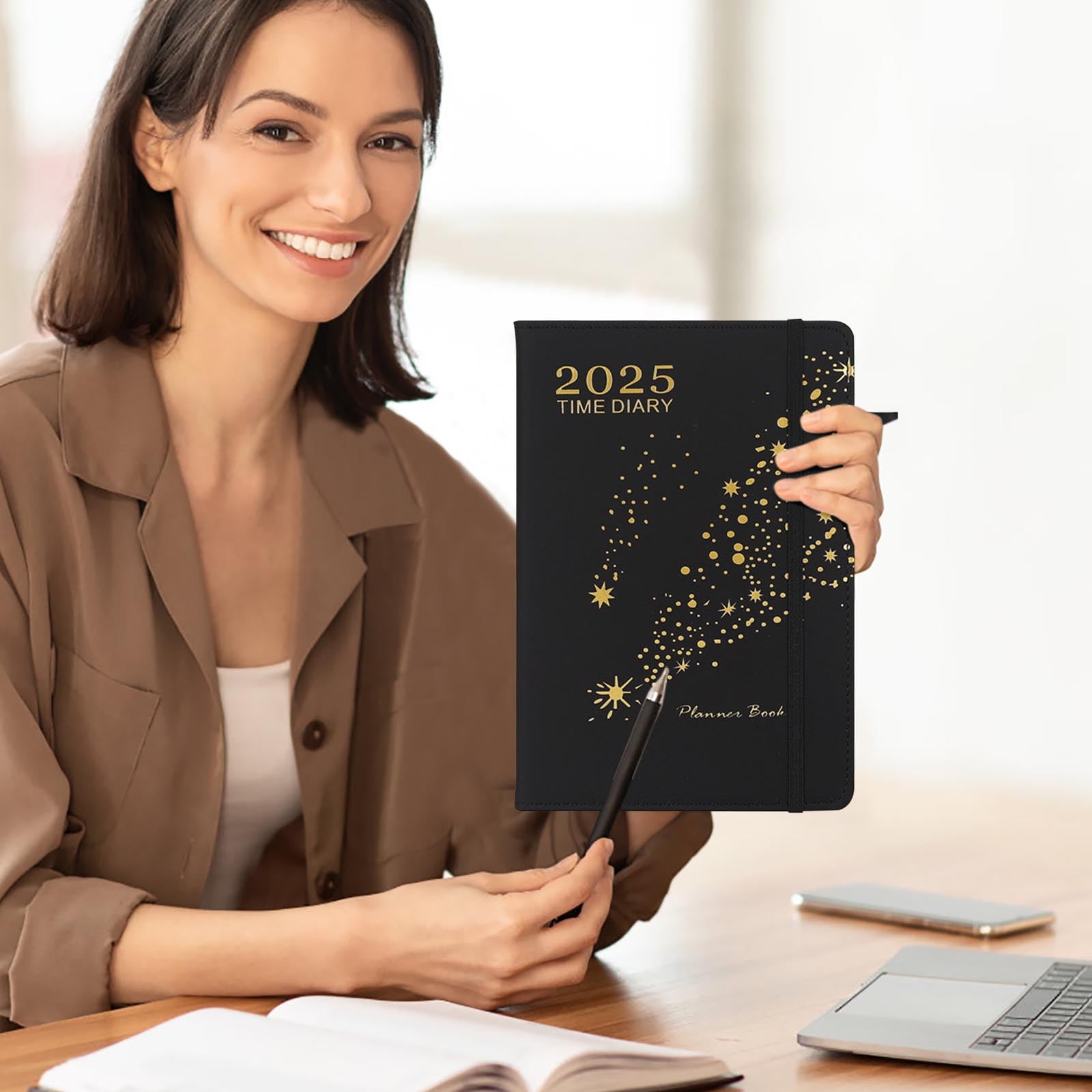 2025 English and Spanish Schedule Planner - Bilingual Daily Plan Book ...