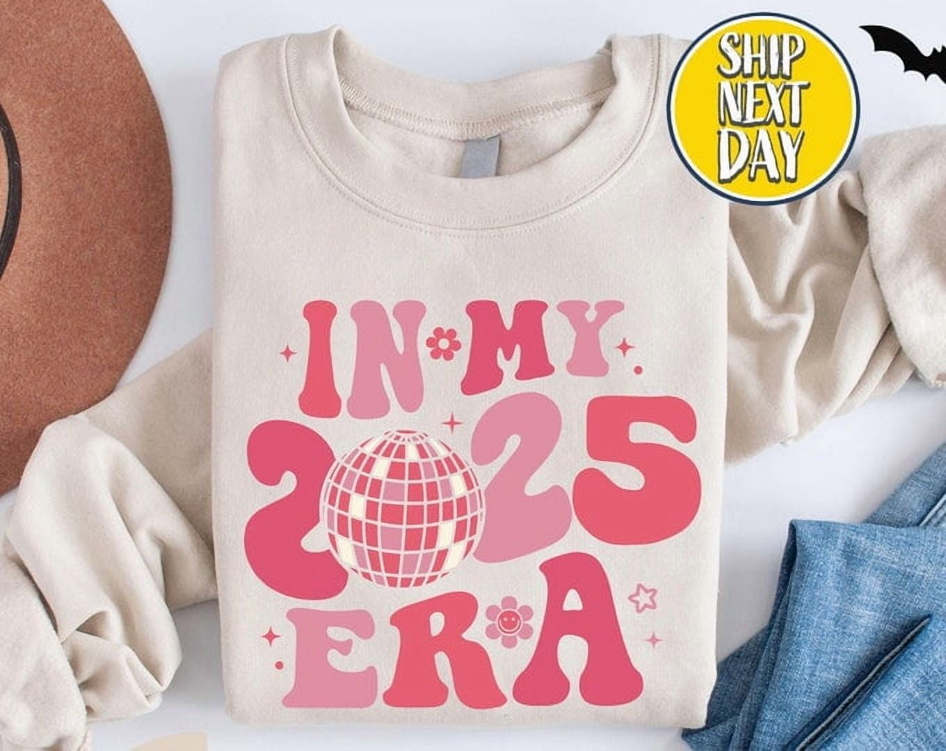 In My 2025 Era Happy New Year Sweatshirt, New Year Party Shirt, Hello ...