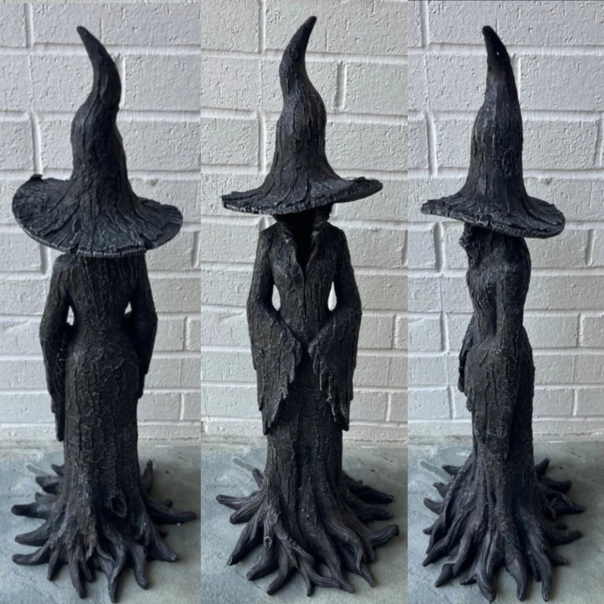2025 Exclusive Cracker Barrel Tree Witch Statue: Ultimate Halloween ...