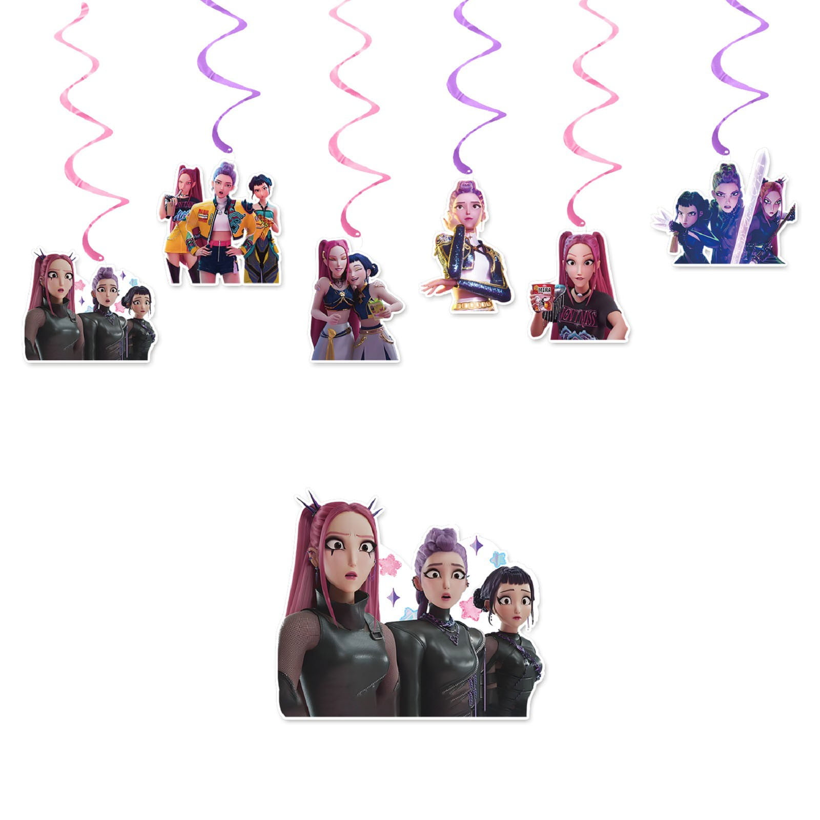 2025 Exquisite Kpop Demon Hunters Party Supplies for Fans Gift ...