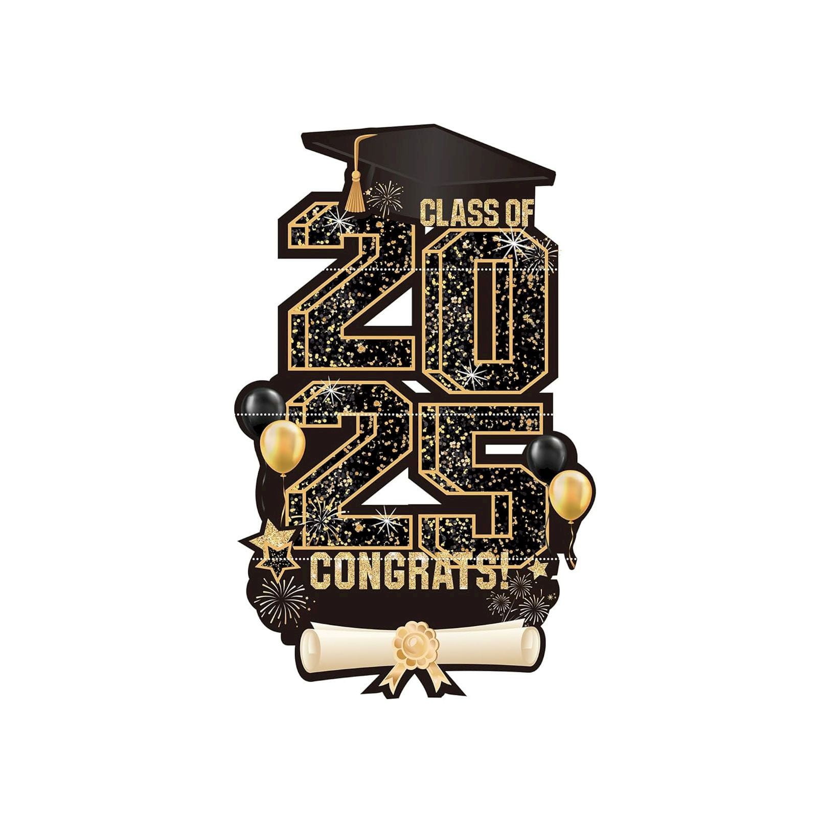 2025 Extra Large 47.2 Inch Graduation Yard Sign Congrats Grad Lawn Yard ...