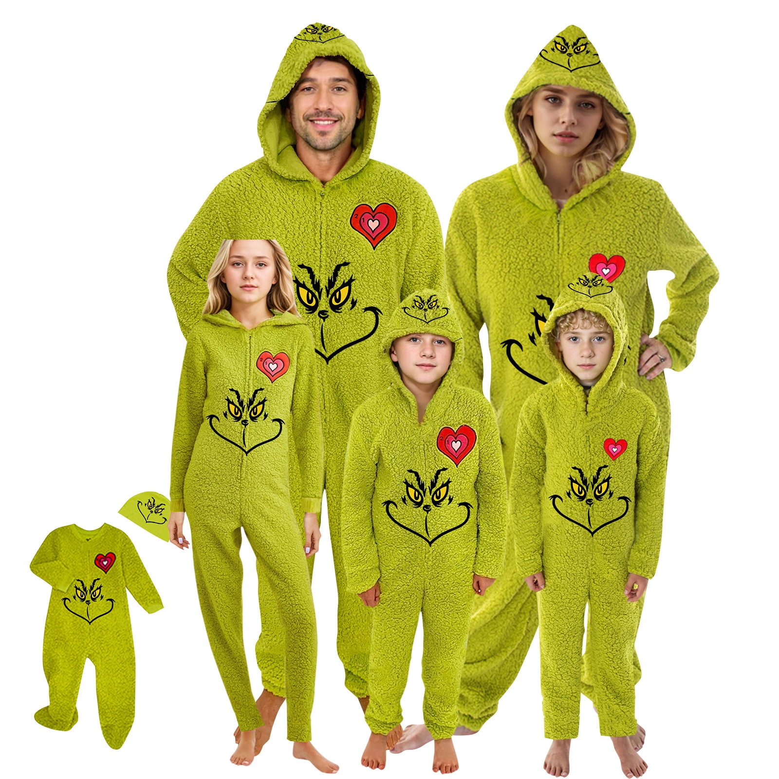 2025 Family Matching Pajamas Set – Cute Christmas PJs for Family Men ...