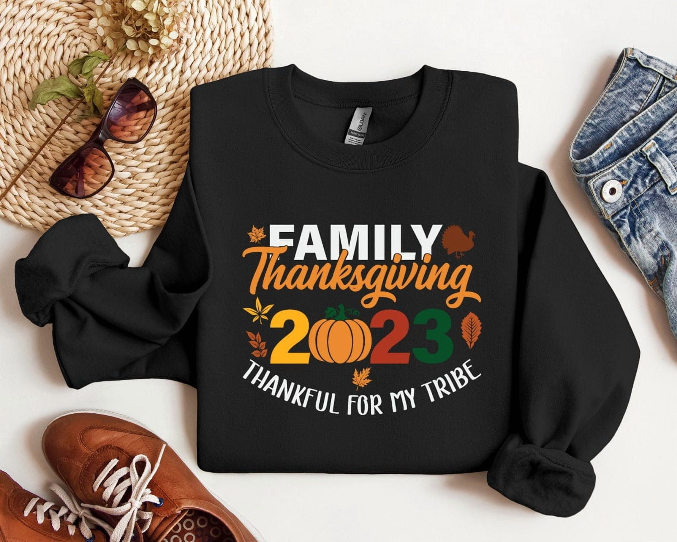 2025 Family Thanksgiving Sweatshirts, Fall Family Sweaters, Family ...
