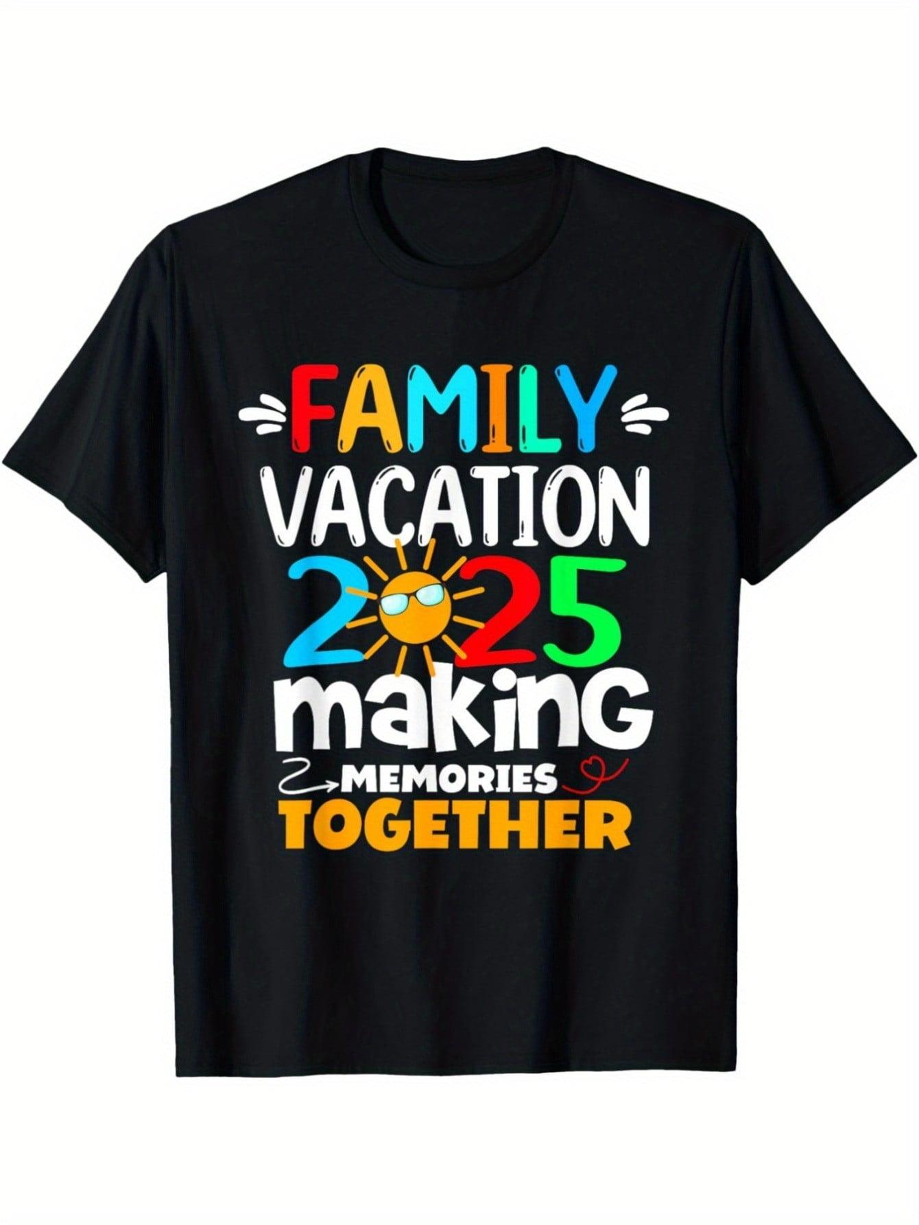 2025 Family Vacation Graphic Tee - Funny Trip Design, Create Lasting ...