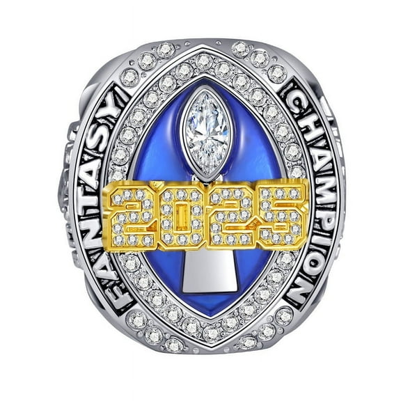 2025 Fantasy Football Championship Ring | Heavy FFL Champion Ring ...