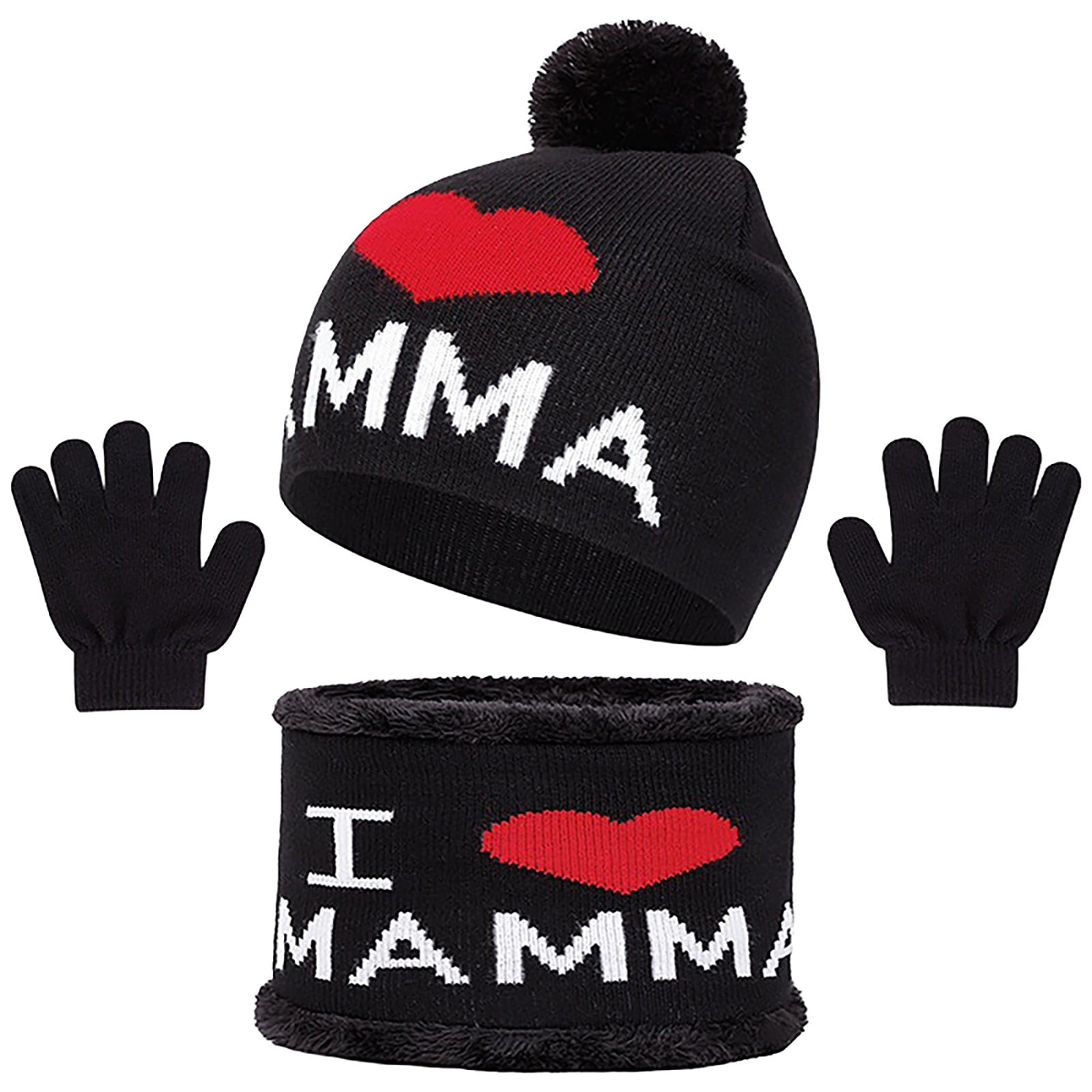 2025 Fashion Winter Scarf - Winter Accessory Set for Kids Cozy Scarf ...