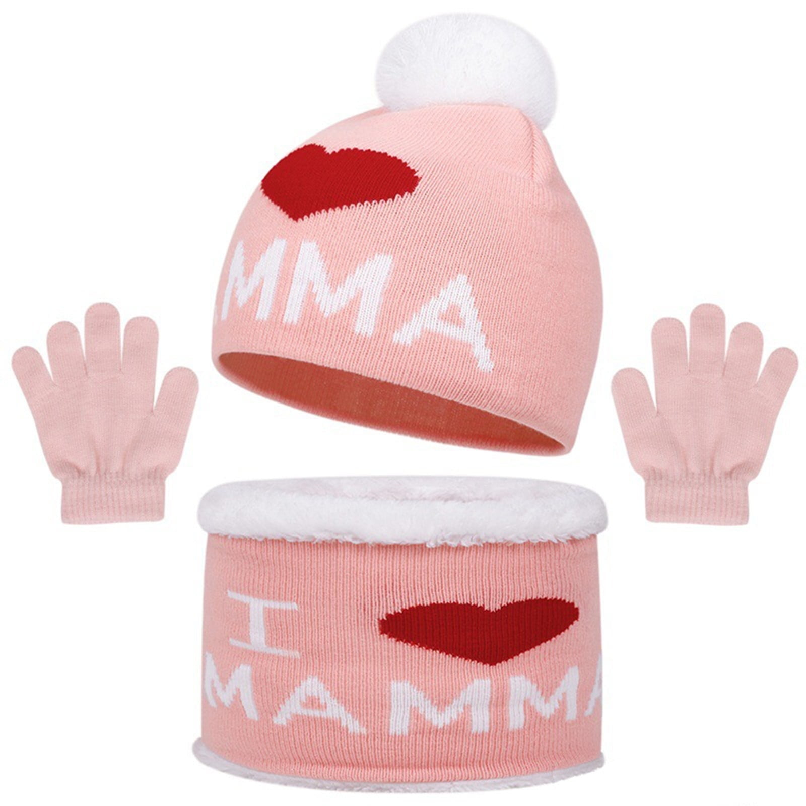 2025 Fashion Winter Scarf - Winter Accessory Set for Kids Cozy Scarf ...