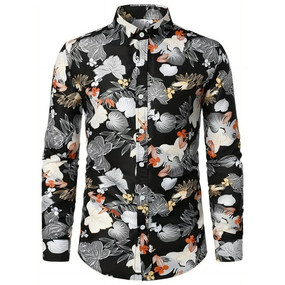 2025 Fashionable Men's Casual Outdoor Button-Down Shirts Fishing and ...