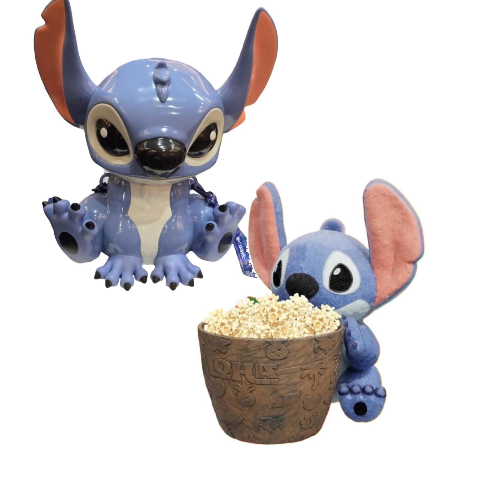 2025 Film Stitch Popcorn Bucket - 2 PCS Stitch Popcorn Container for ...
