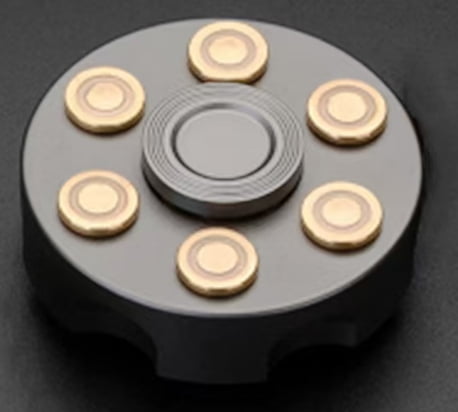 2025 Fingertip gyroscope, left wheel, metal aluminum alloy, copper ...