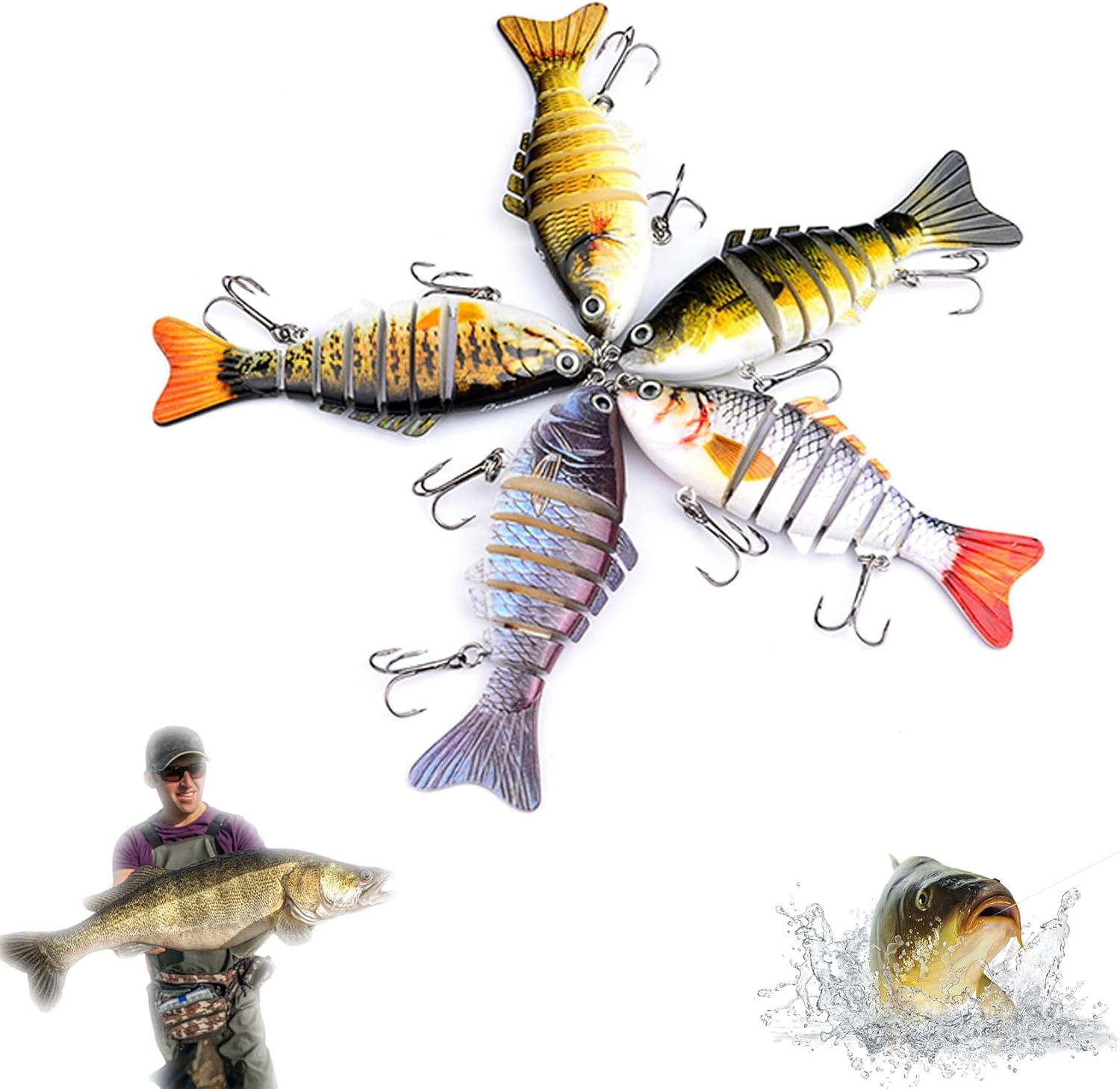 2025 Fishing Gear - Bionic Swimming Bait, 3D Bionic Swimming Lure ...