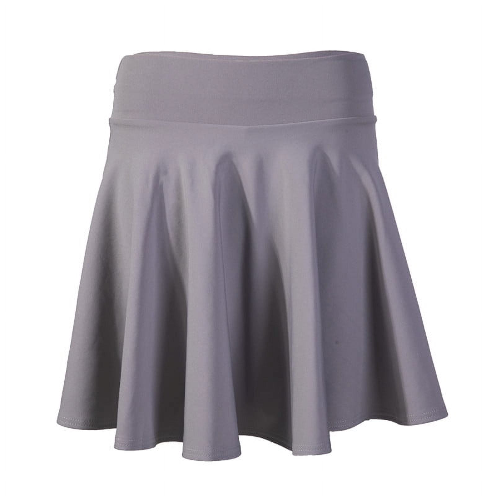 2025 Flared Skirts Women's Basic Shorts Skirt Fashion Versatile Black ...