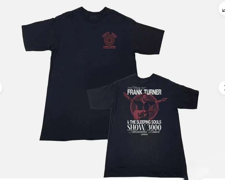 2025 Frank Turner & The Sleeping Souls Show 3000 Alexandra Palace T ...