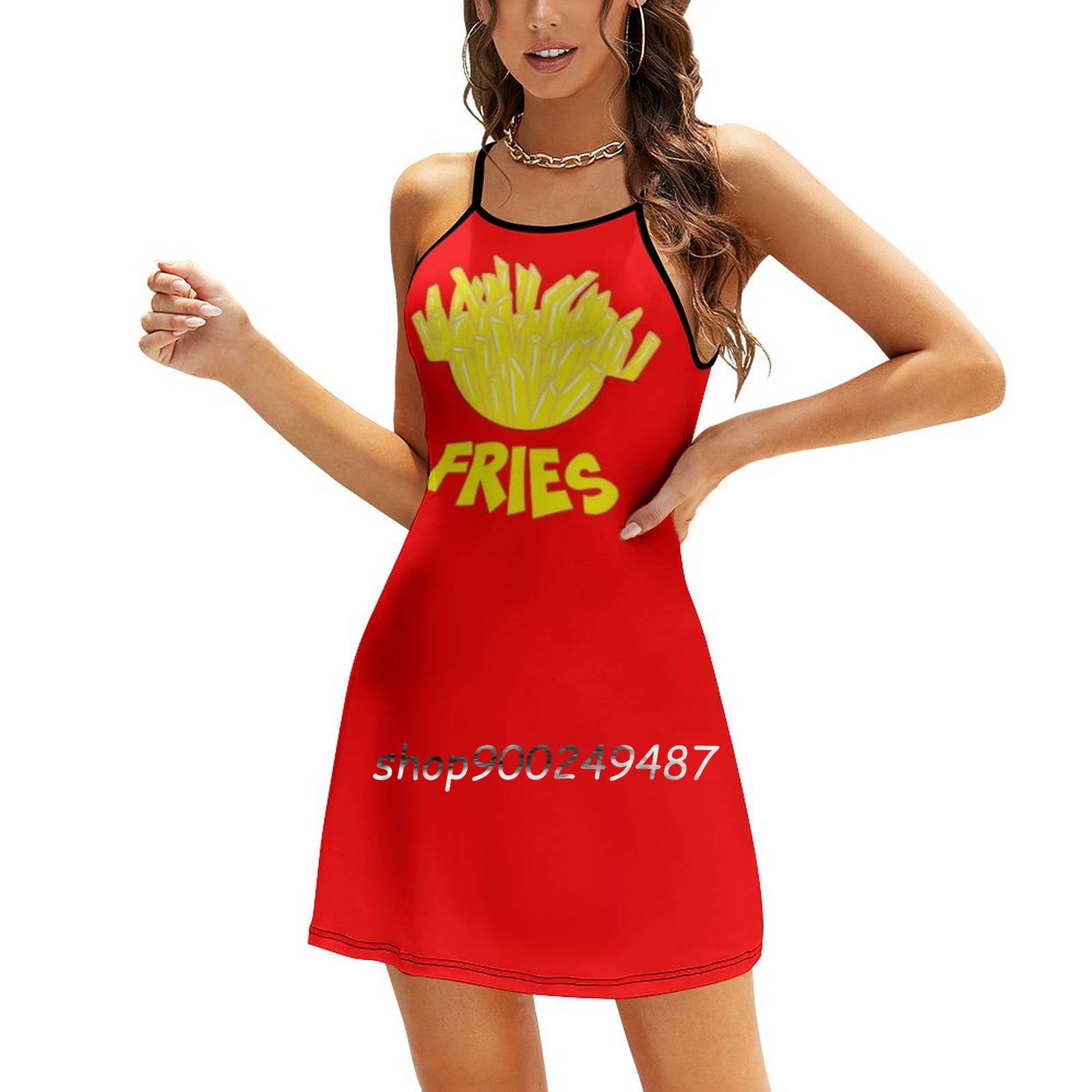 2025 Funny French Fries Shirt Halloween Costume Fries Shirt Sweetheart ...