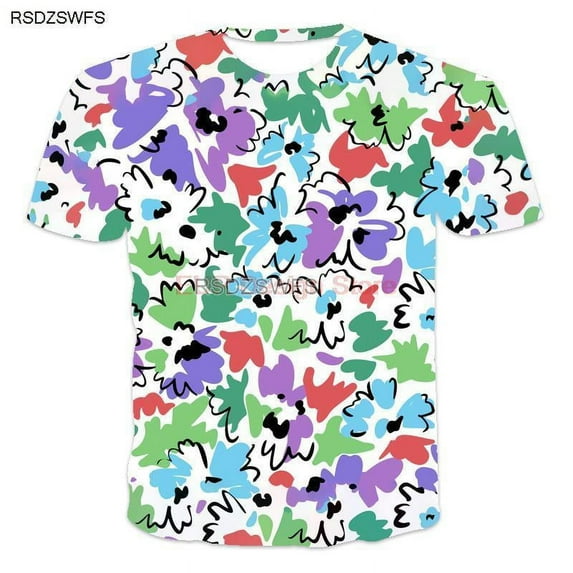 2025 Funny and interesting street men's oversized T-shirt 5XL summer ...