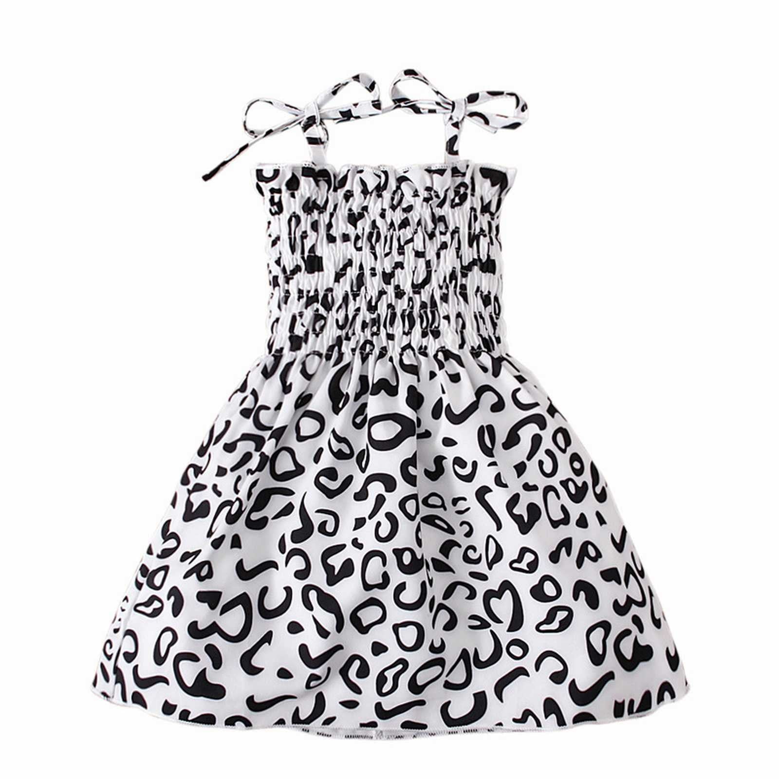 2025 Girls Essentials Dresses Casual Sleeveless Straps Cute Floral ...