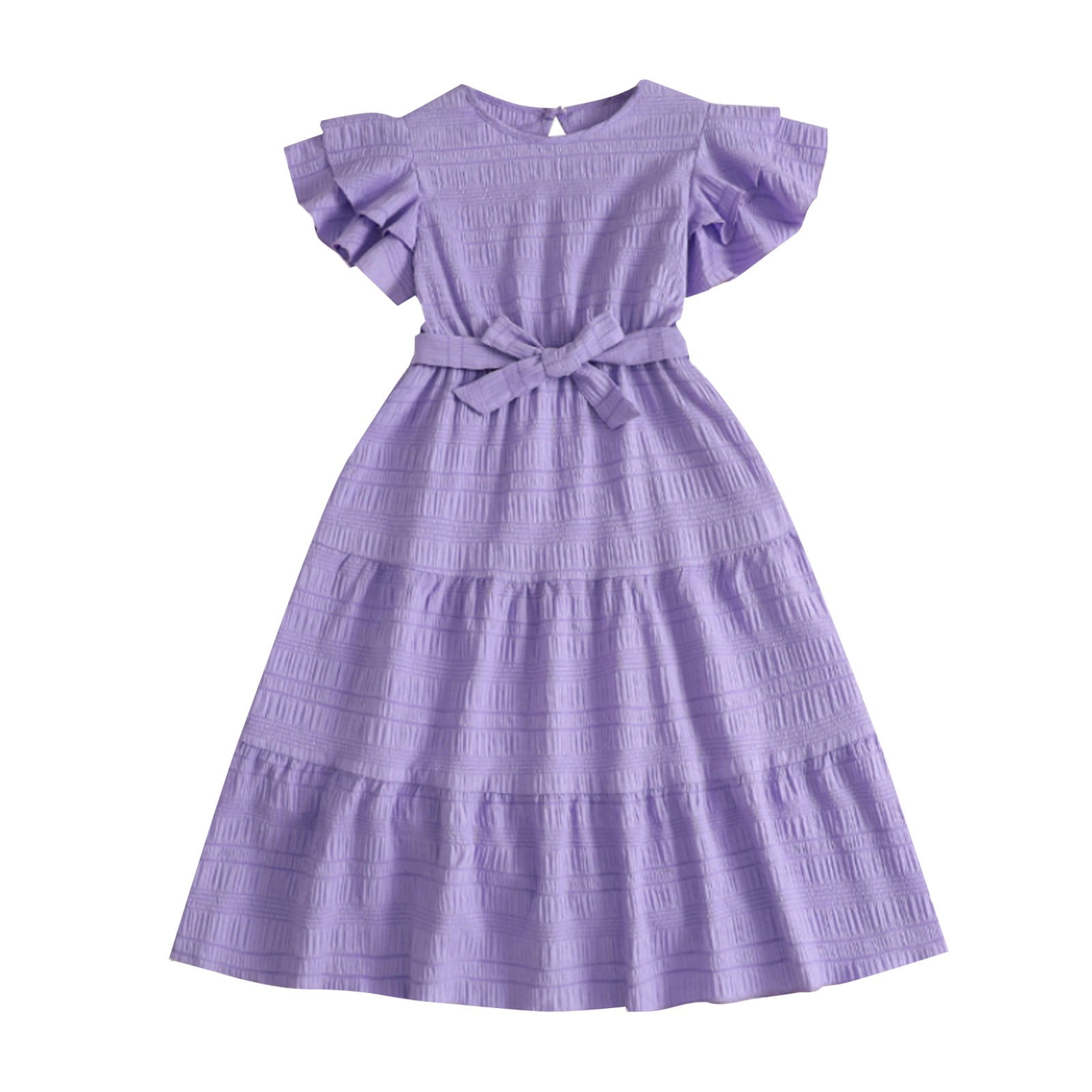 2025 Girls Essentials Dresses Everyday Photo Parties Elegant Ruffled ...