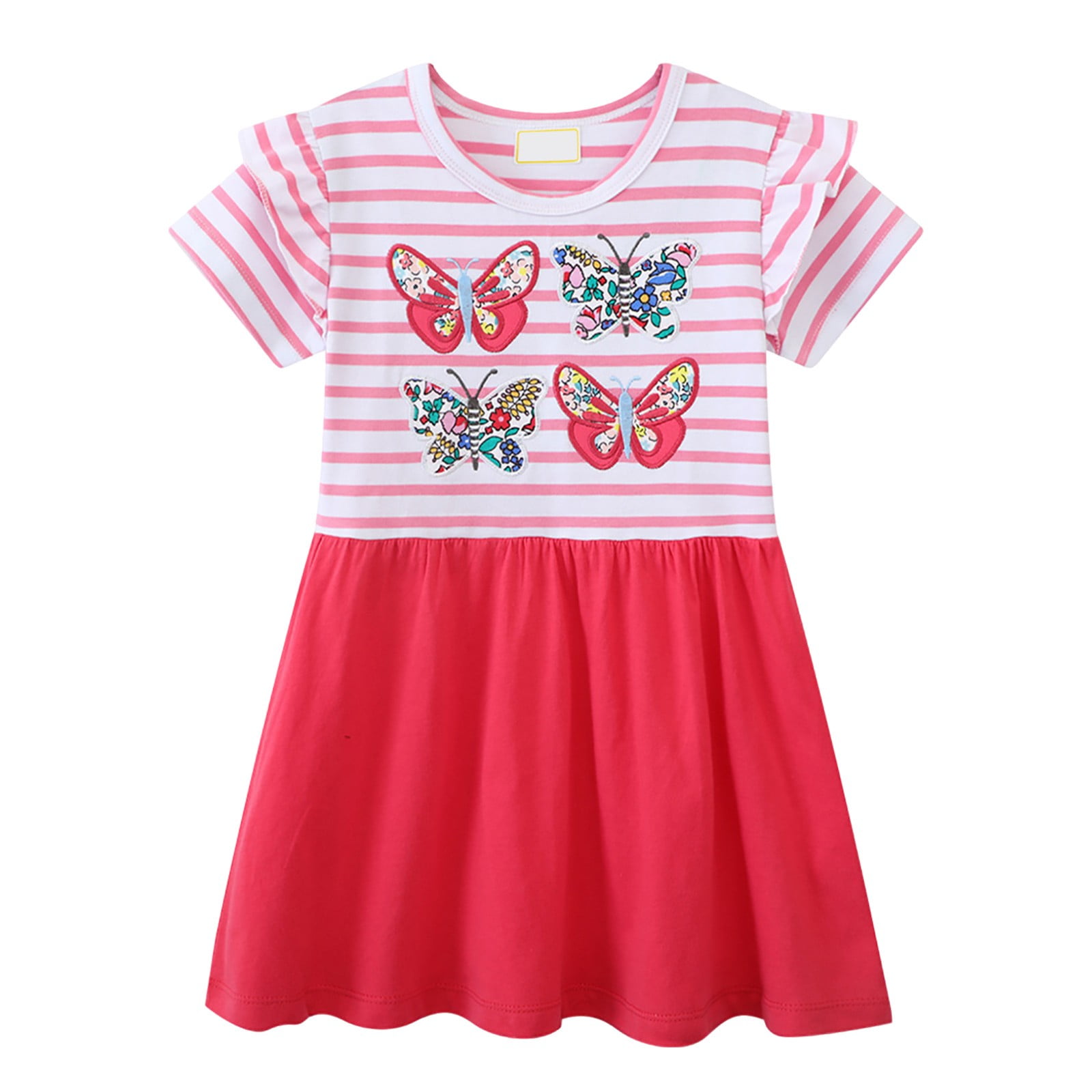 2025 Girls Essentials Dresses Summer Fashionable Cartoon ...