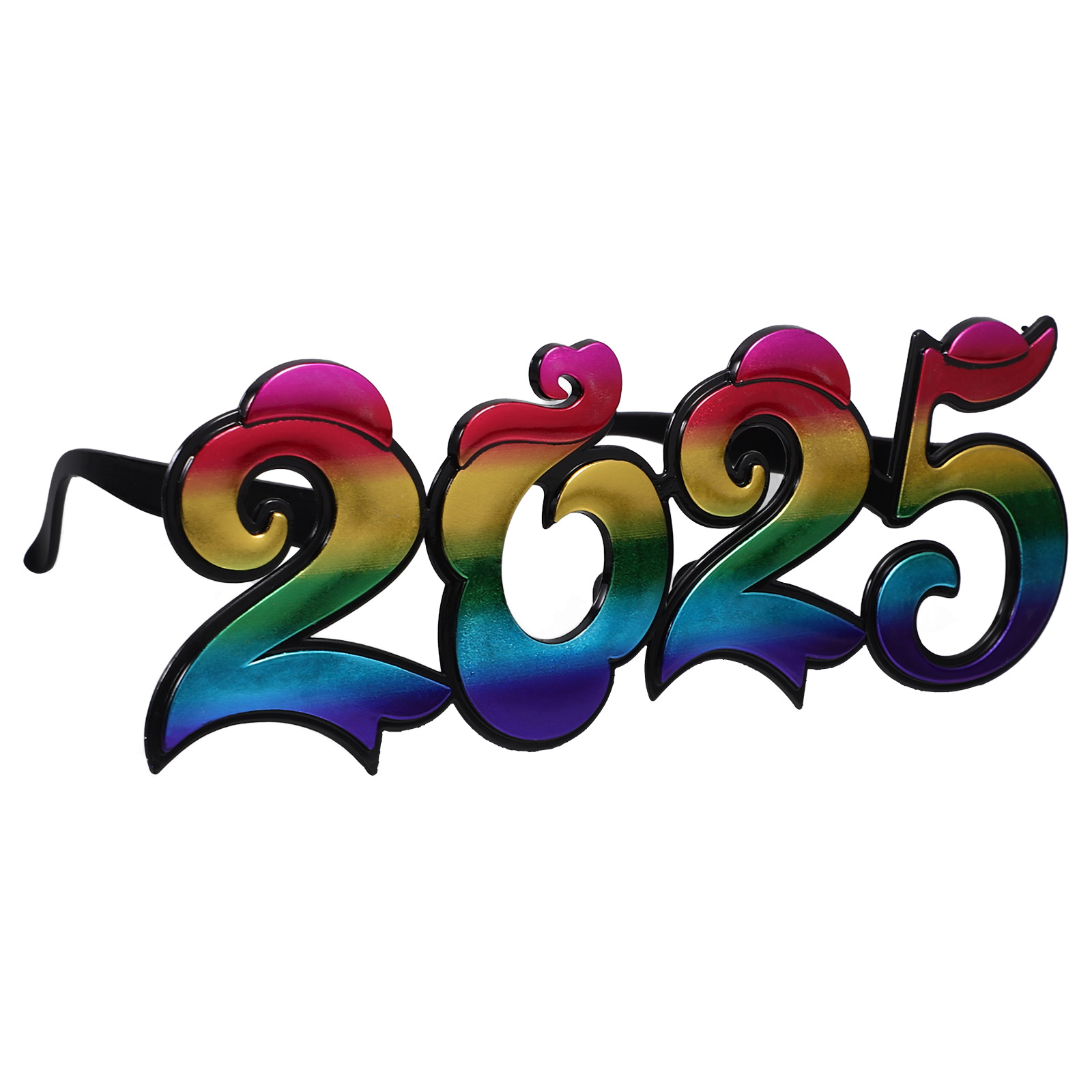 2025 Glasses Eye Decoration Party Eyeglass Props 2025 New Years Glasses ...