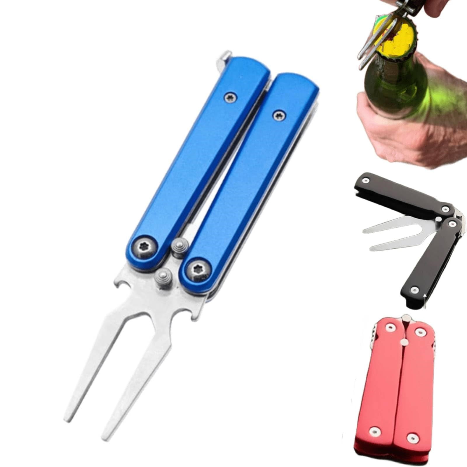2025 Golf Alloy Forks, 3in1 Golf Green Repair Tool Butterfly-Style ...