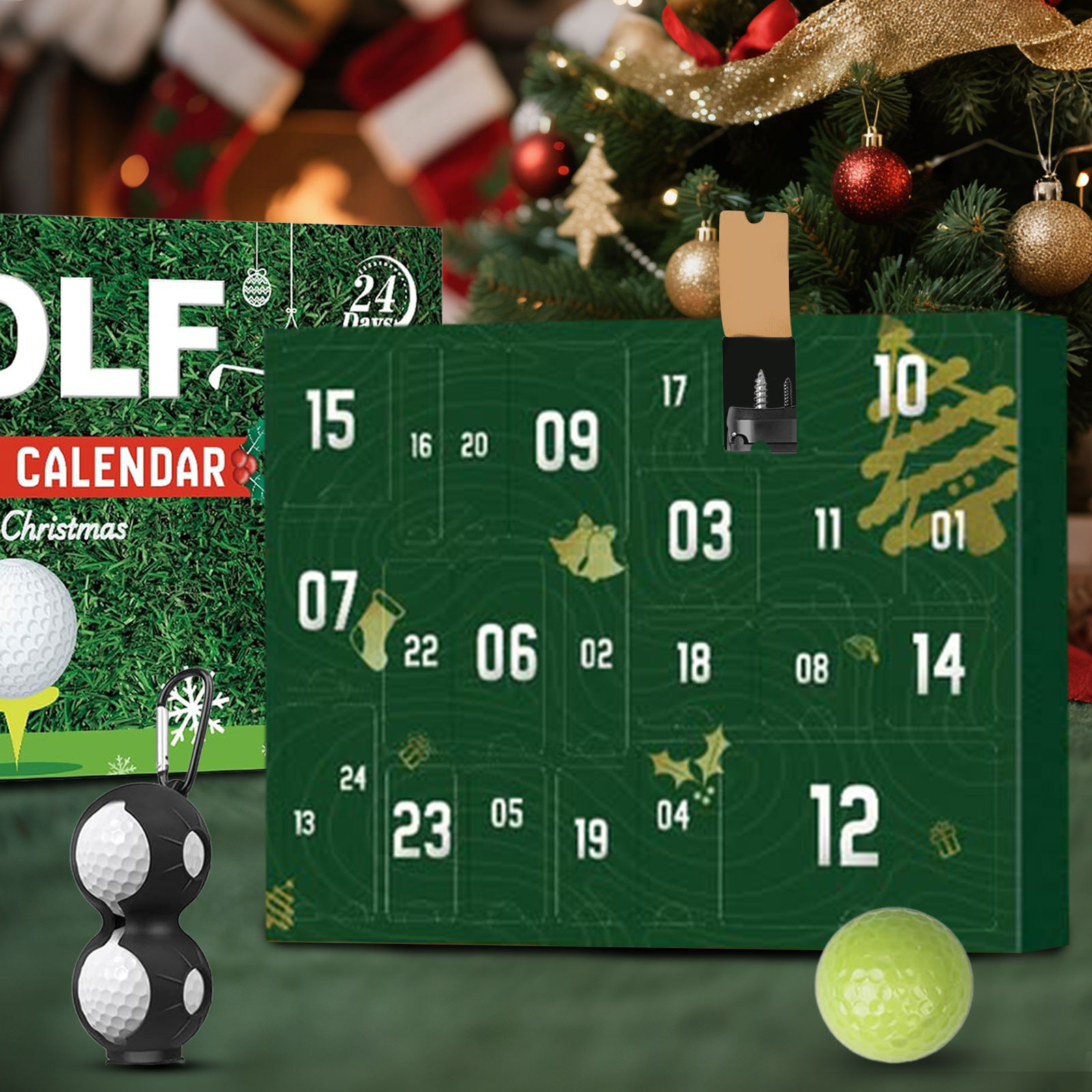 2025 Golf Christmas Countdown Calendar for Men And Teen Boys, 24-Day ...