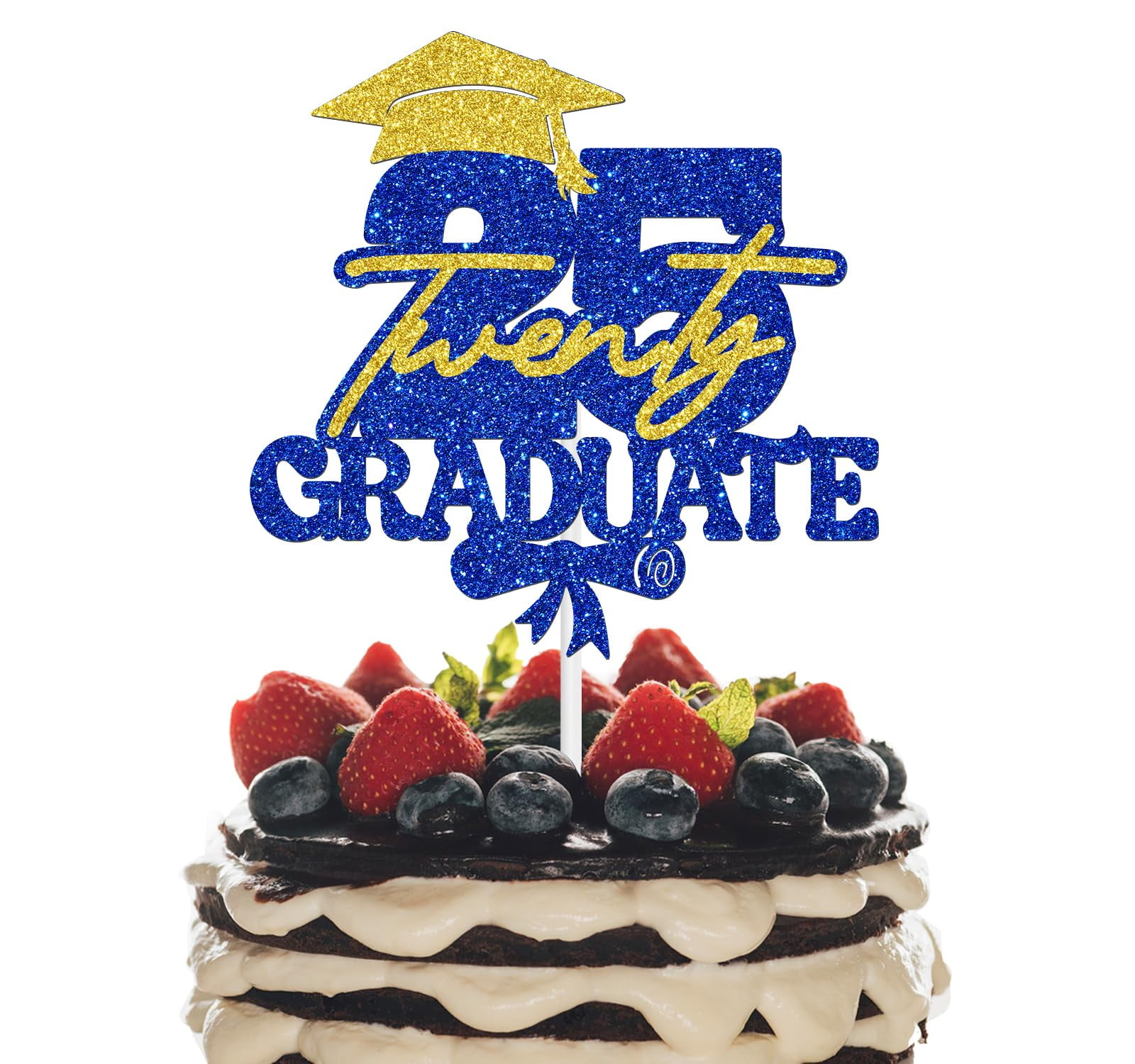 2025 Graduate Cake Topper, Congratulations Grad Cake KMC2Topper, 2025 ...
