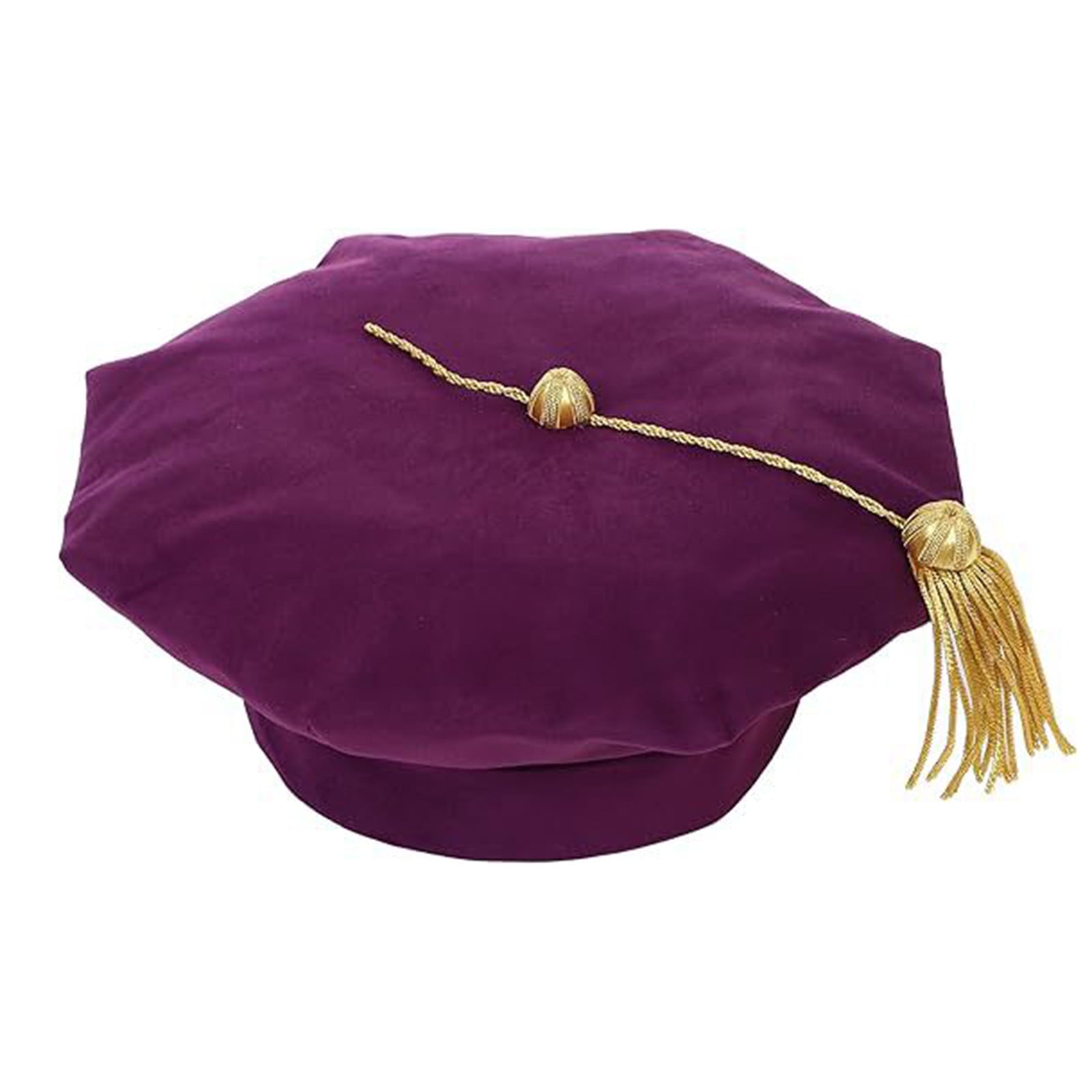 2025 Graduate Doctor Velvet Hat Tutor Hat Graduation Hat Winter Hat ...
