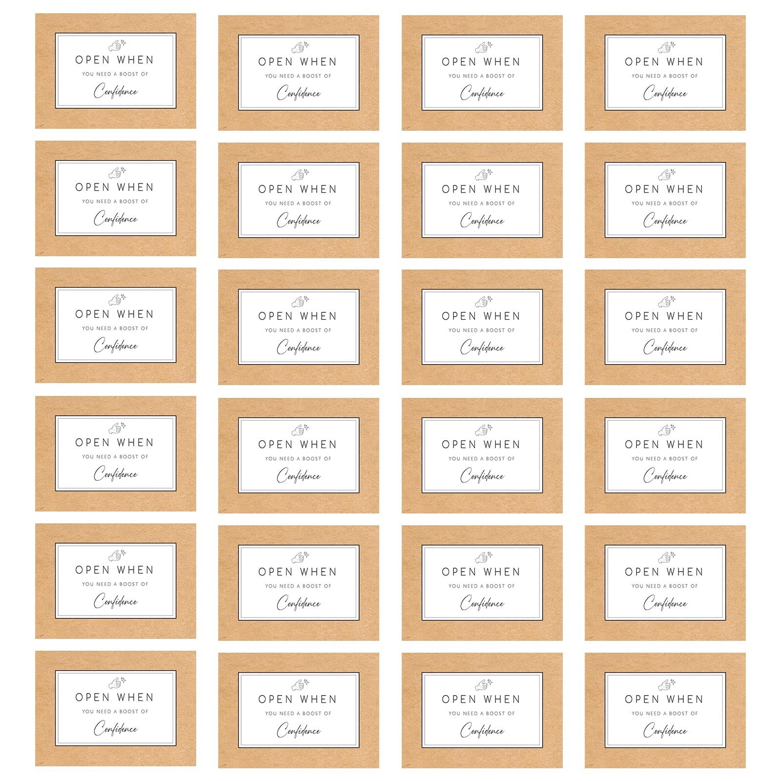 2025 Graduation 24 Pcs Open When Envelopes Letters Set Best High School ...