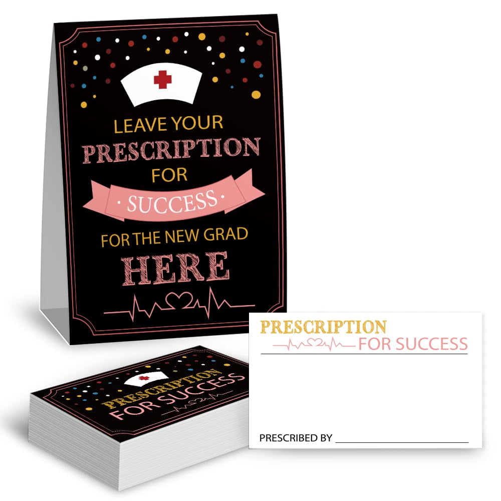 2025 Graduation Advice Cards for The Graduate(1+25 Cards) Nursing ...