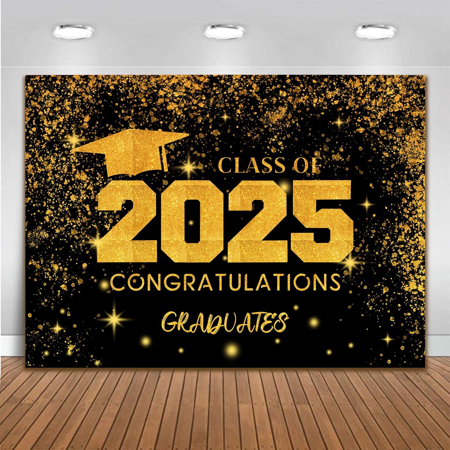2025 Graduation Backdrop Class of 2025 Photo Booth Background for ...