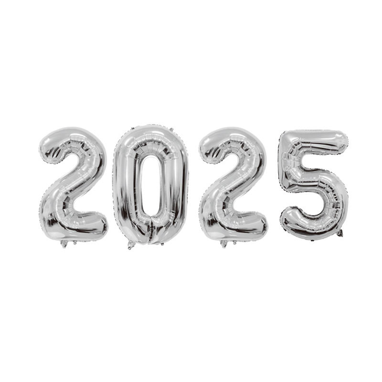 2025 Graduation Balloon Arch Kit - Gold/White with Congrats Banner ...