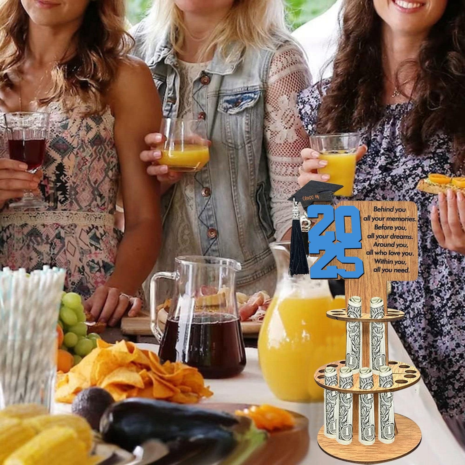 2025 Graduation Banknote Holder – Layered Commemorative Rack for ...