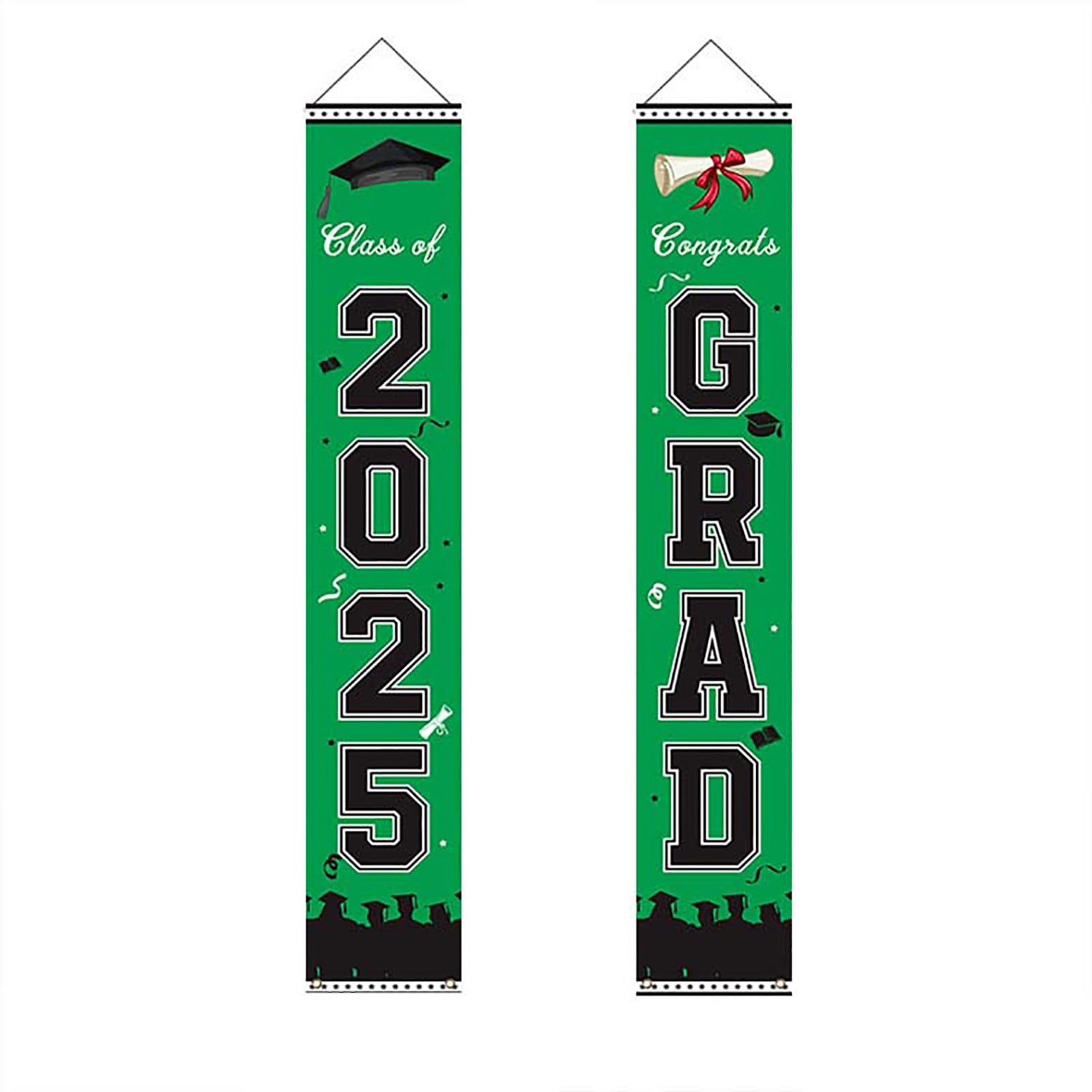 2025 Graduation Banner Class of 2025 Congrats Grad Porch Sign Party ...