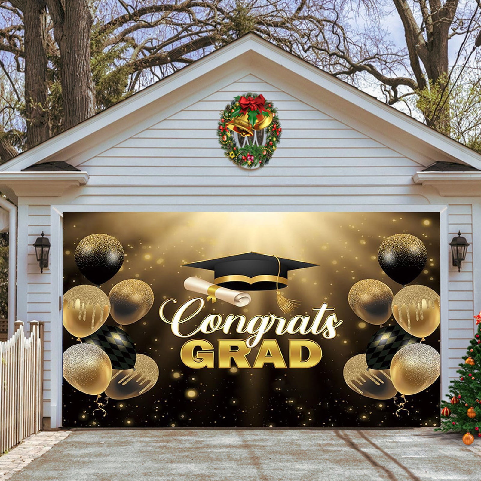 2025 Graduation Banner - Congrats Grad Class of 2025 Backdrop for ...