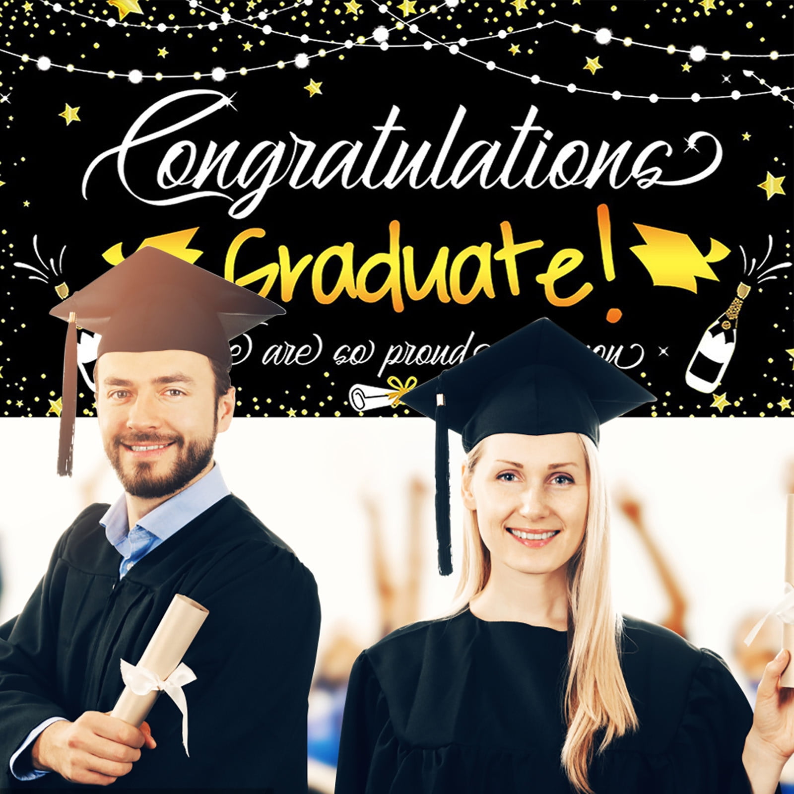 2025 Graduation Banner, Graduation Decorations 2025 – 60x35 Inch ...