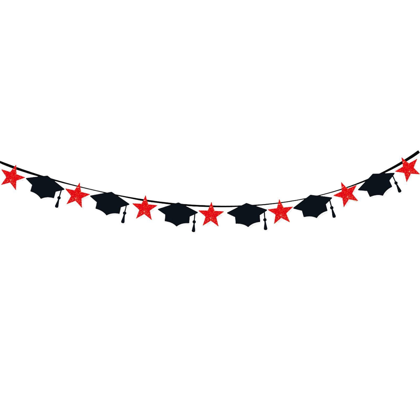 2025 Graduation Banners Glitter We Are So Proud Of You Garland Class Of ...