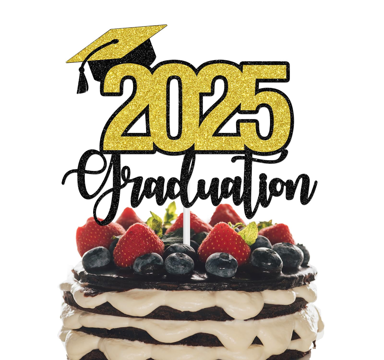 2025 Graduation Cake Topper, Congrats Grad BSL1 Cake Decor, Happy ...