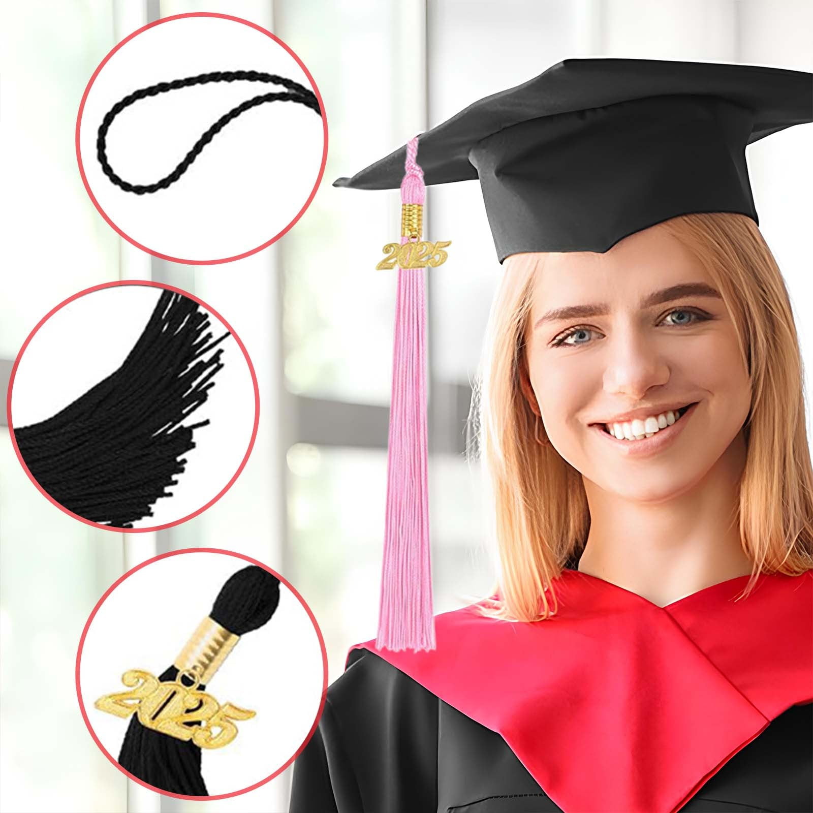 2025 Graduation Decorations, 2025 Bachelor's Hat Tassel Graduation Hat ...