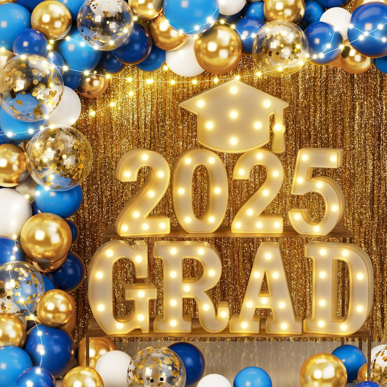 2025 Graduation Decorations, 79 PCS Graduation Party Supplies with 9 ...