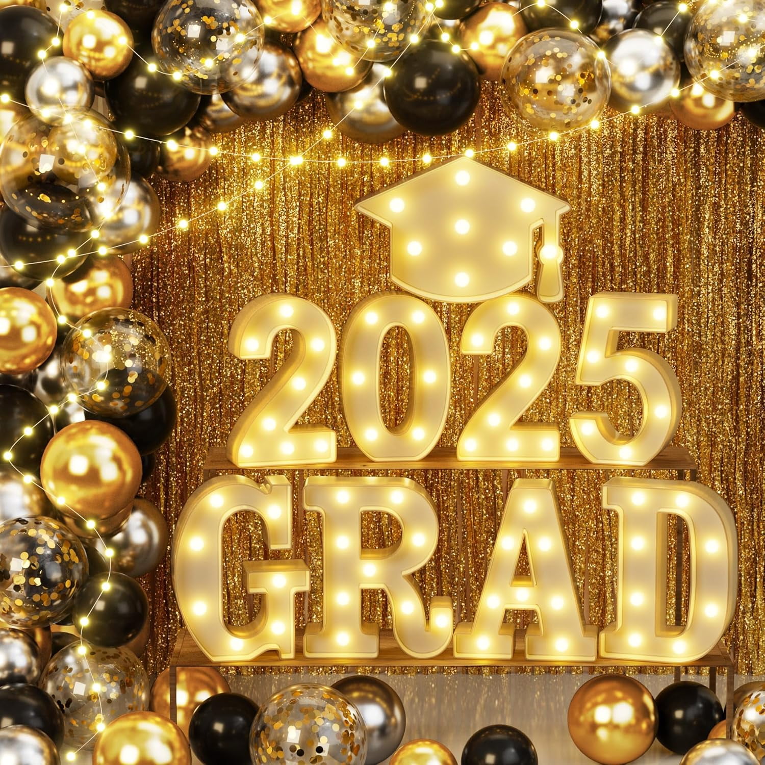 2025 Graduation Decorations, 79 PCS Graduation Party Supplies with 9 ...