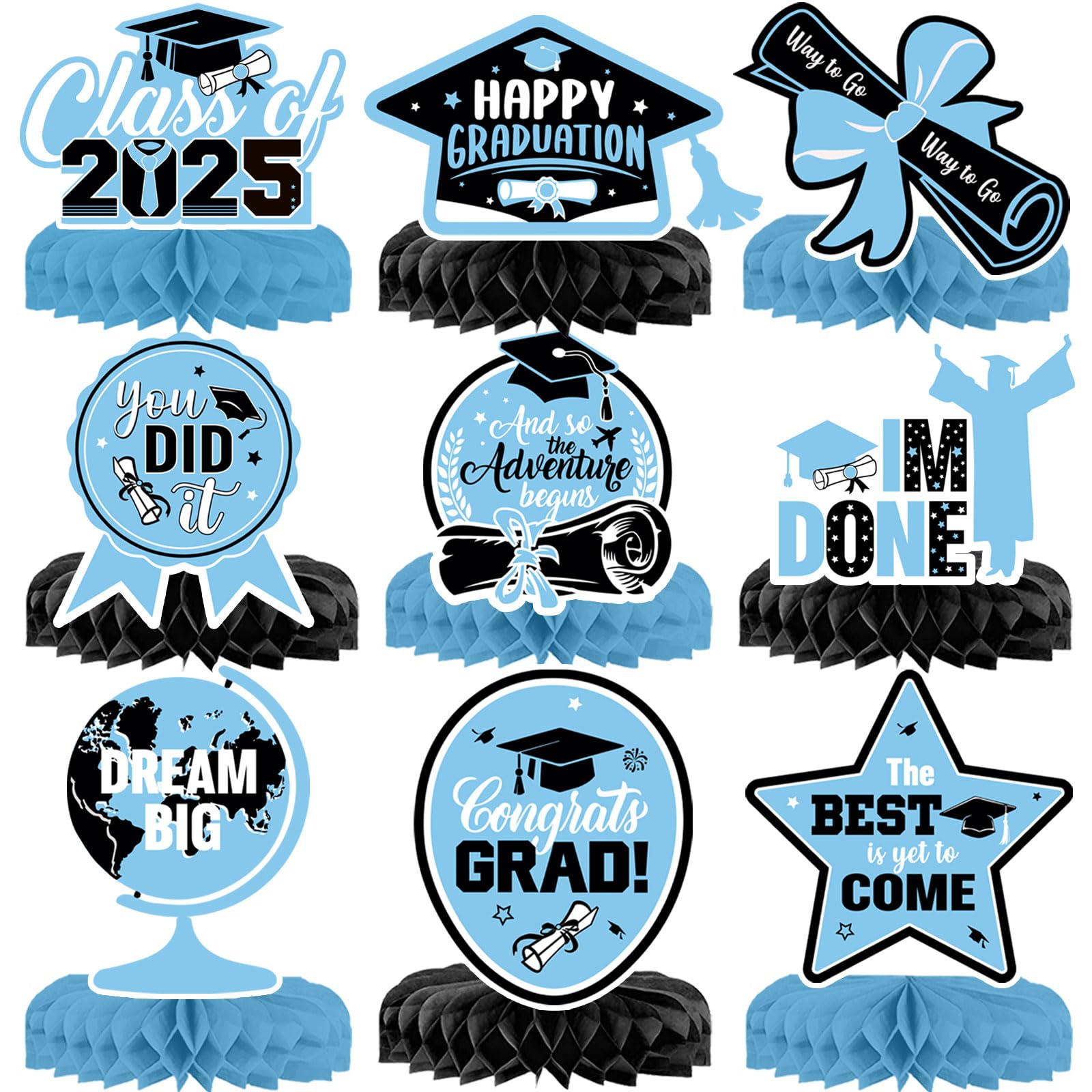 2025 Graduation Decorations Class of 2025 Graduation Centerpieces for ...