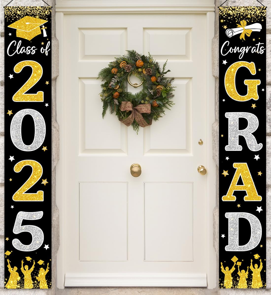 2025 Graduation Decorations-Class of SSF20 2025 Porch Sign Banner ...