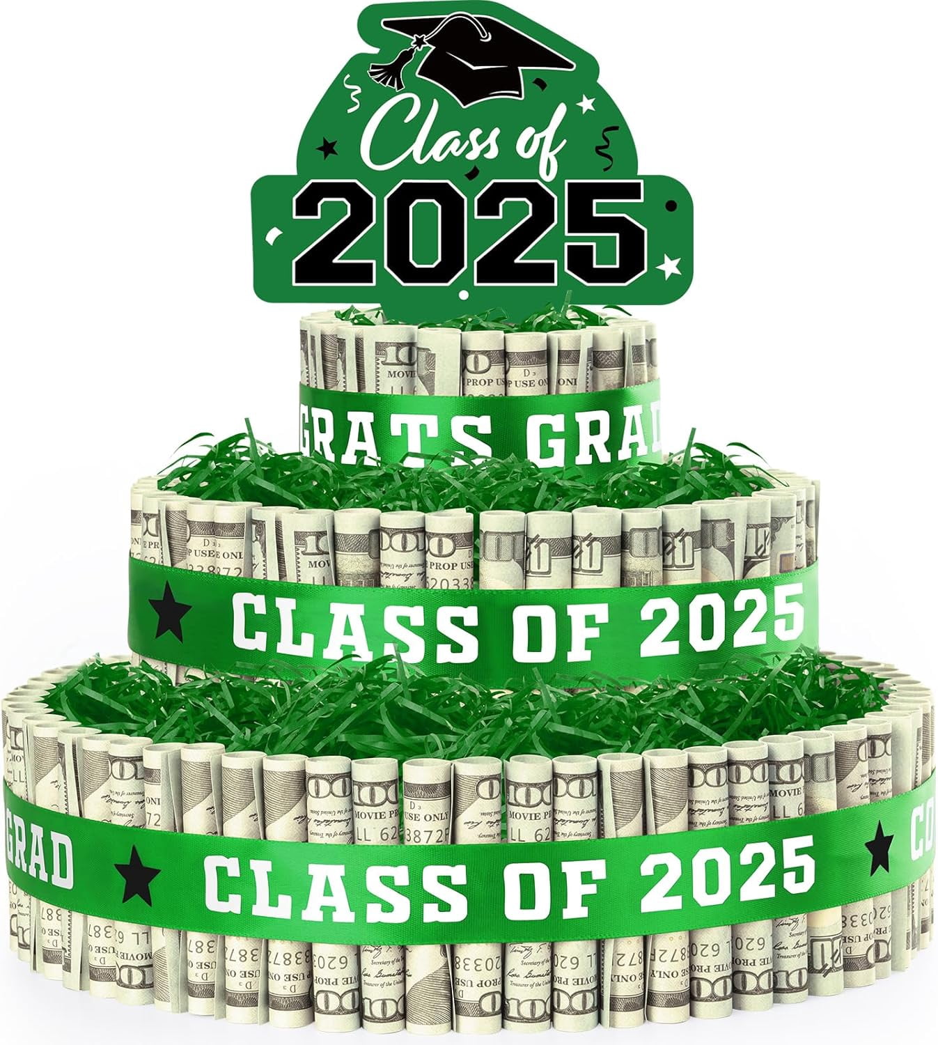 2025 Graduation Gifts for Class of 2025 Party Decorations,3 Tier Blue ...