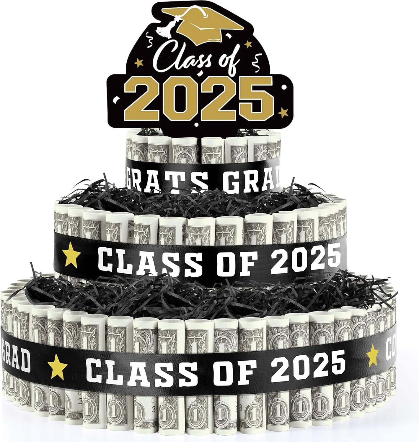 2025 Graduation Gifts for Class of 2025 Party Decorations,3 Tier Blue ...