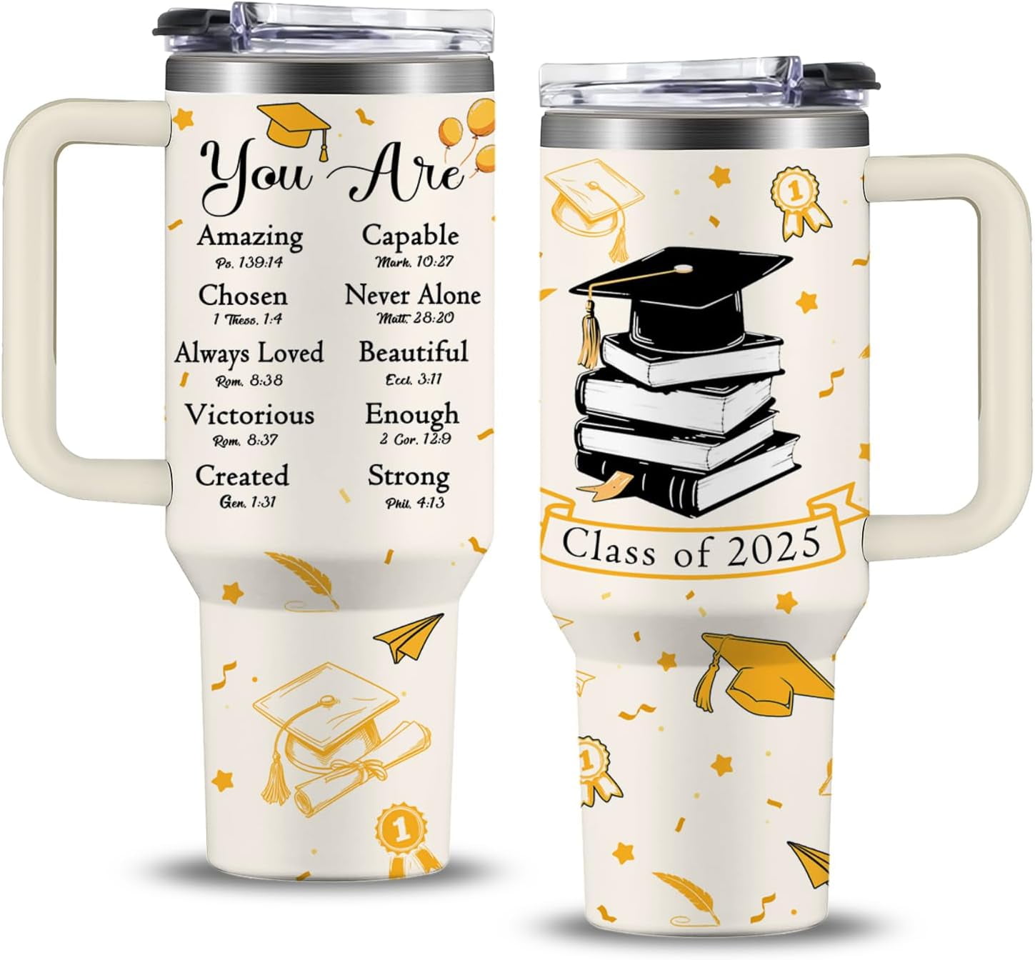 2025 Graduation Gifts for Him Her, 2025 Graduation Tumbler Cup 40oz ...